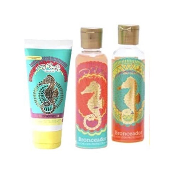 D'Luchi | Skincare | Dluchi Mini Kit Bronceadores Y Bloqueador 45 ...